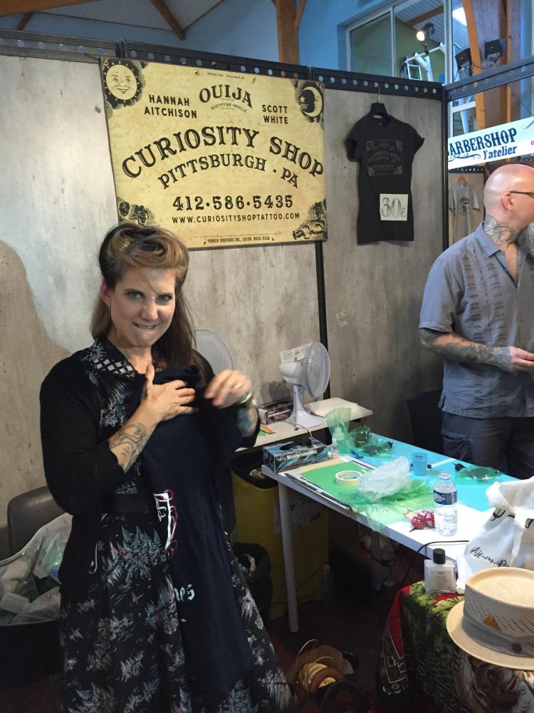 Hannah Aitchison, fidèle au Festival du Tatouage - Cantal Ink