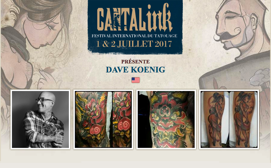 Dave Koenig - Tatoueurs Cantal Ink