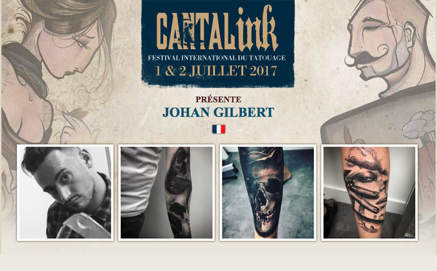 Johan Gilbert - Tatoueur Cantal Ink