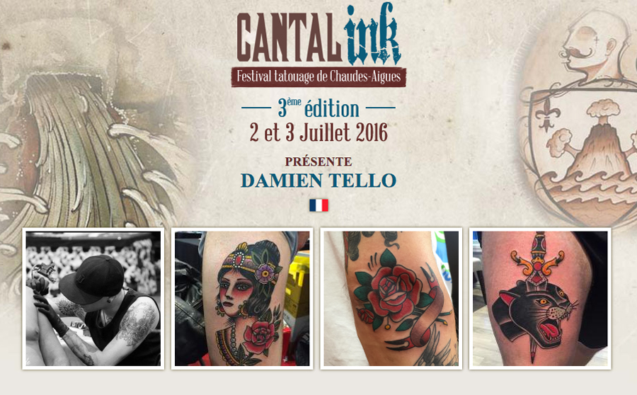 Damien Tello - Tatoueurs Cantal Ink