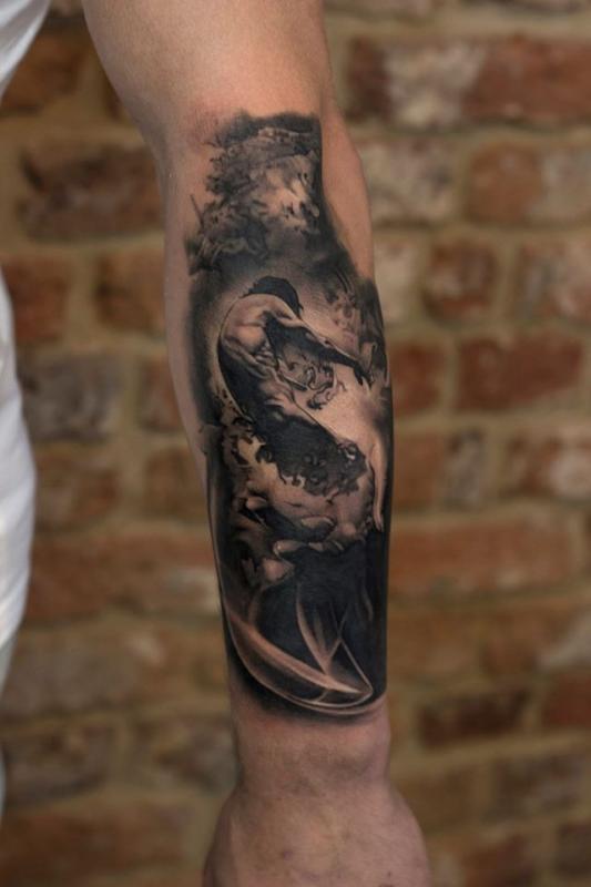 Bacanu Bogdan : surréalisme en noir et gris - Cantal Ink