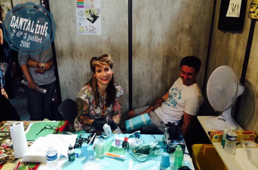 Hannah Aitchison, fidèle au Festival du Tatouage - Cantal Ink